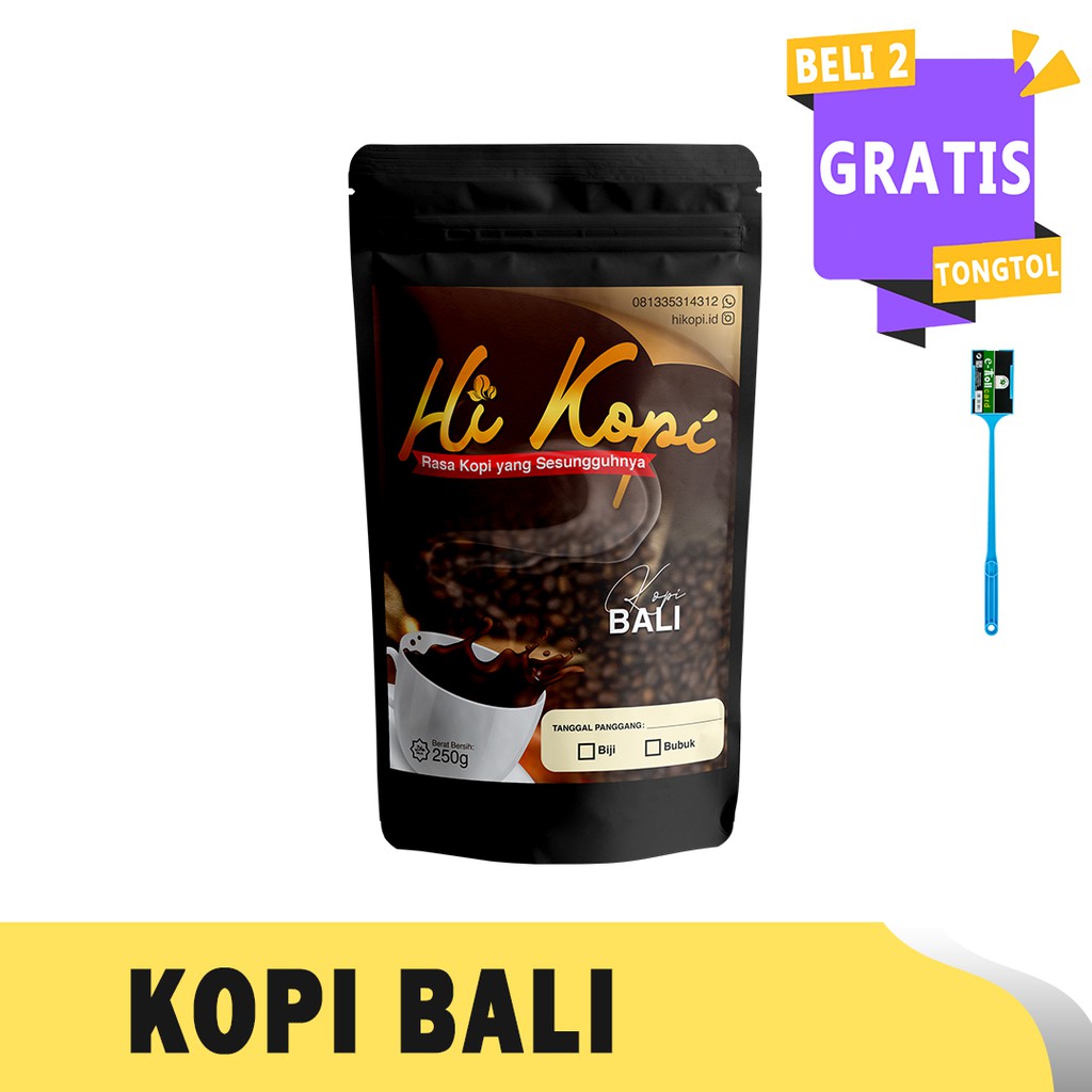 Jual HI KOPI BALI (POUCH/250GR) | Shopee Indonesia