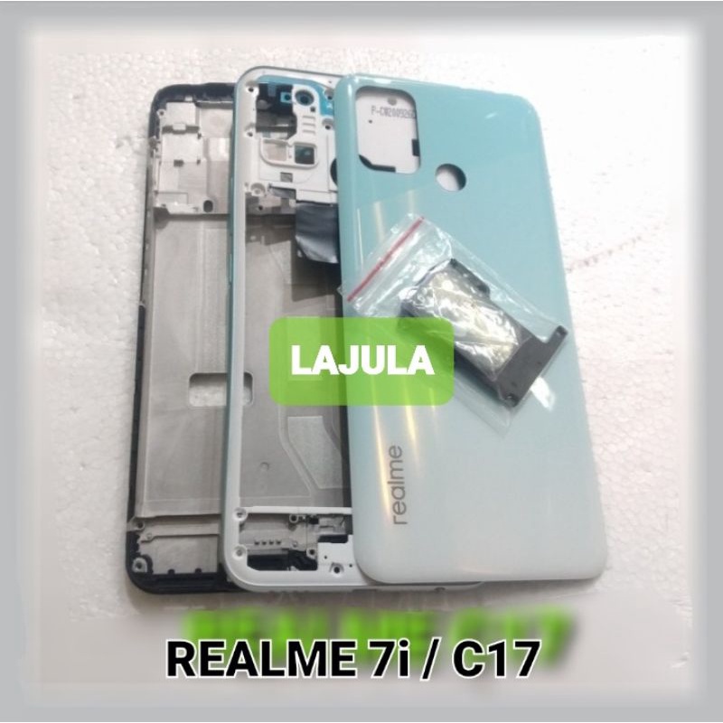 Jual kesing housing casing full set realme c17 / realme 7i freme ...