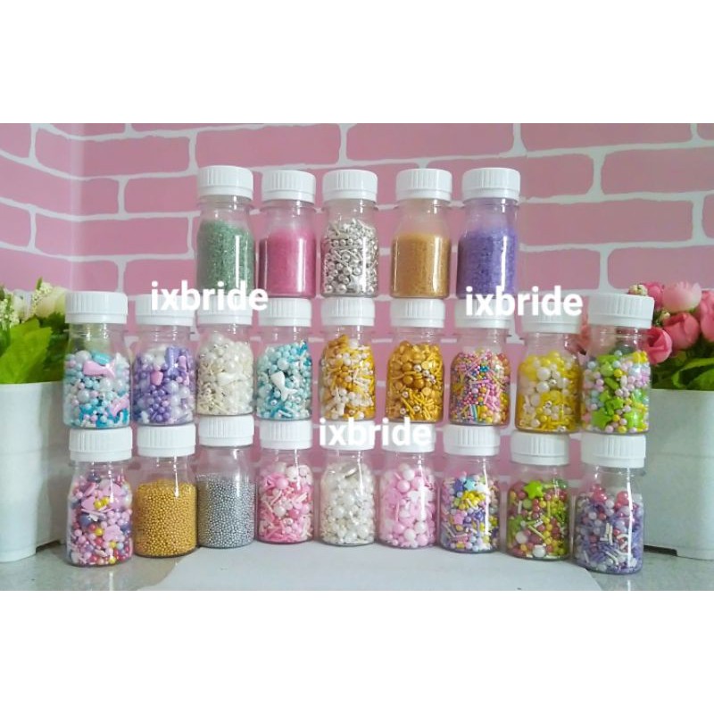 Jual sprinkle kemasan botol 60gr & 30gr | Shopee Indonesia