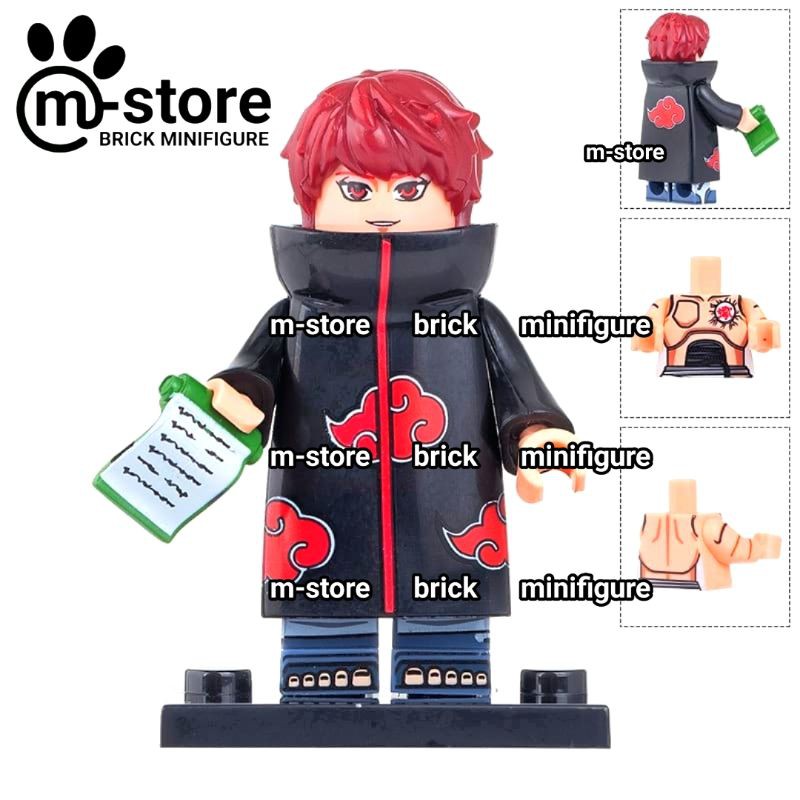 Jual brick naruto sasori akatsuki mini toy figure | Shopee Indonesia