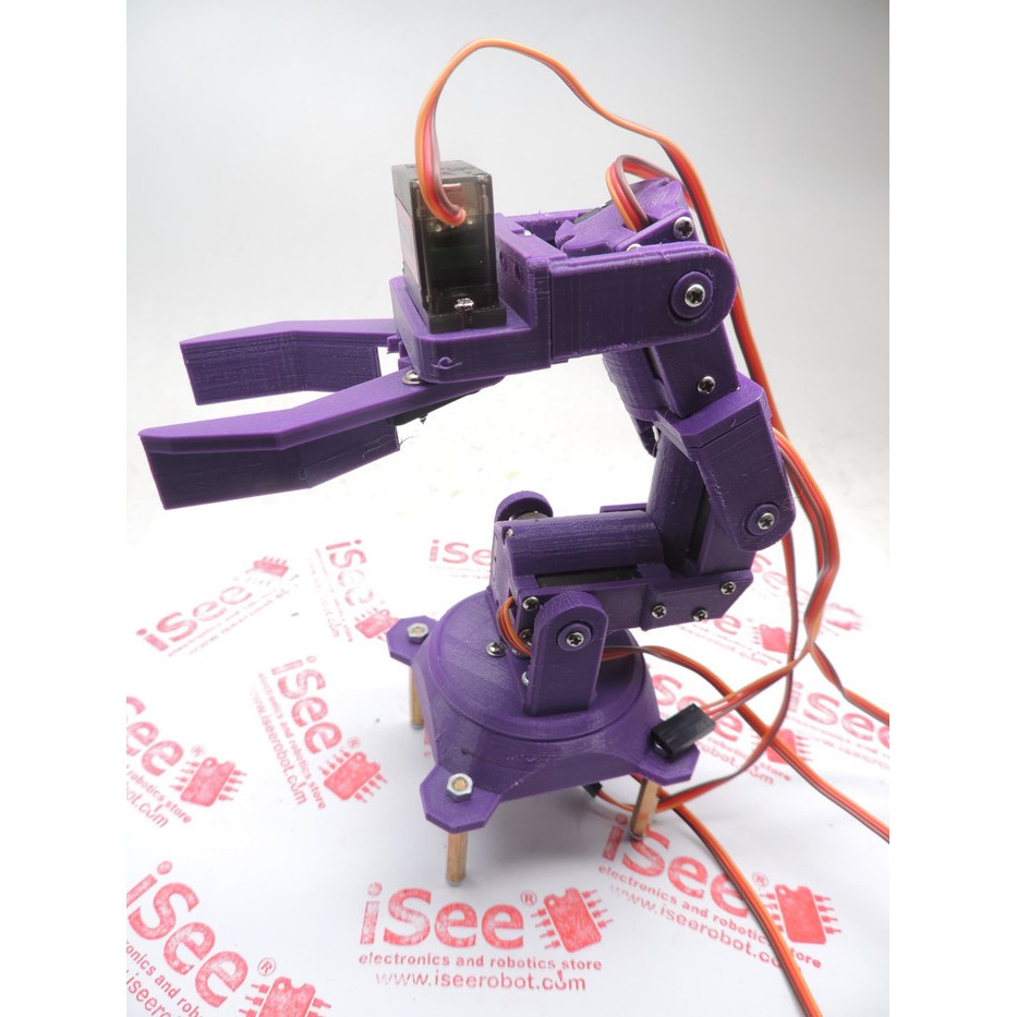 Jual Arm Robot Lengan tangan 5 DOF Education servo metal MG90 for ...