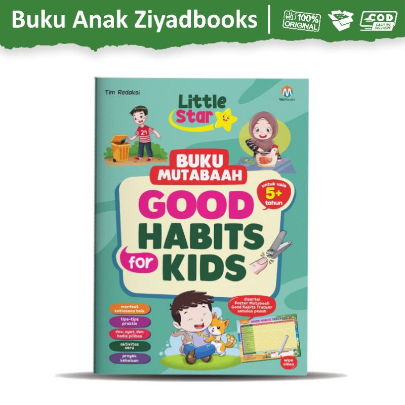 Jual Buku Mutabaah Good Habits For Kids | Shopee Indonesia