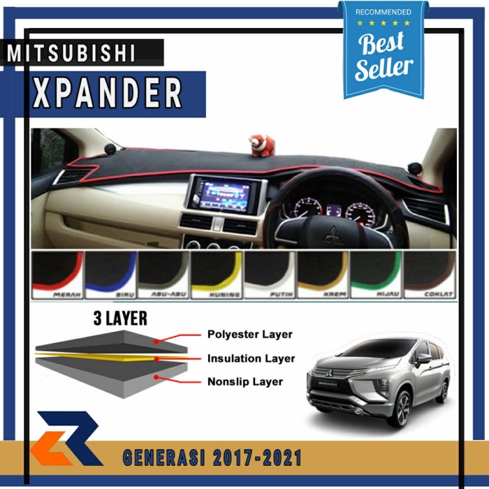 Jual BUY 1 GET 5|| Alas cover dashboard mobil Mitsubishi Xpander 2012 ...