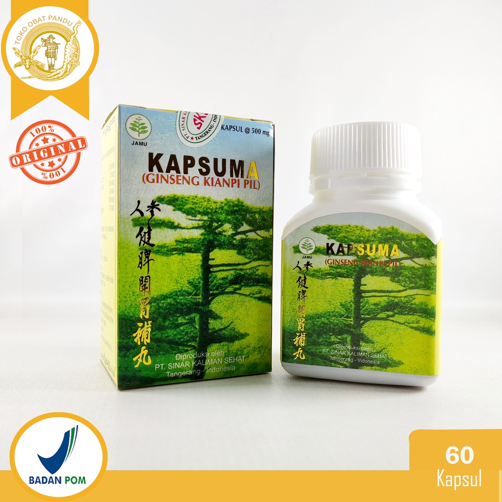 Jual KAPSUMA / GINSENG KIANPI PIL / OBAT NAFSU MAKAN | Shopee Indonesia