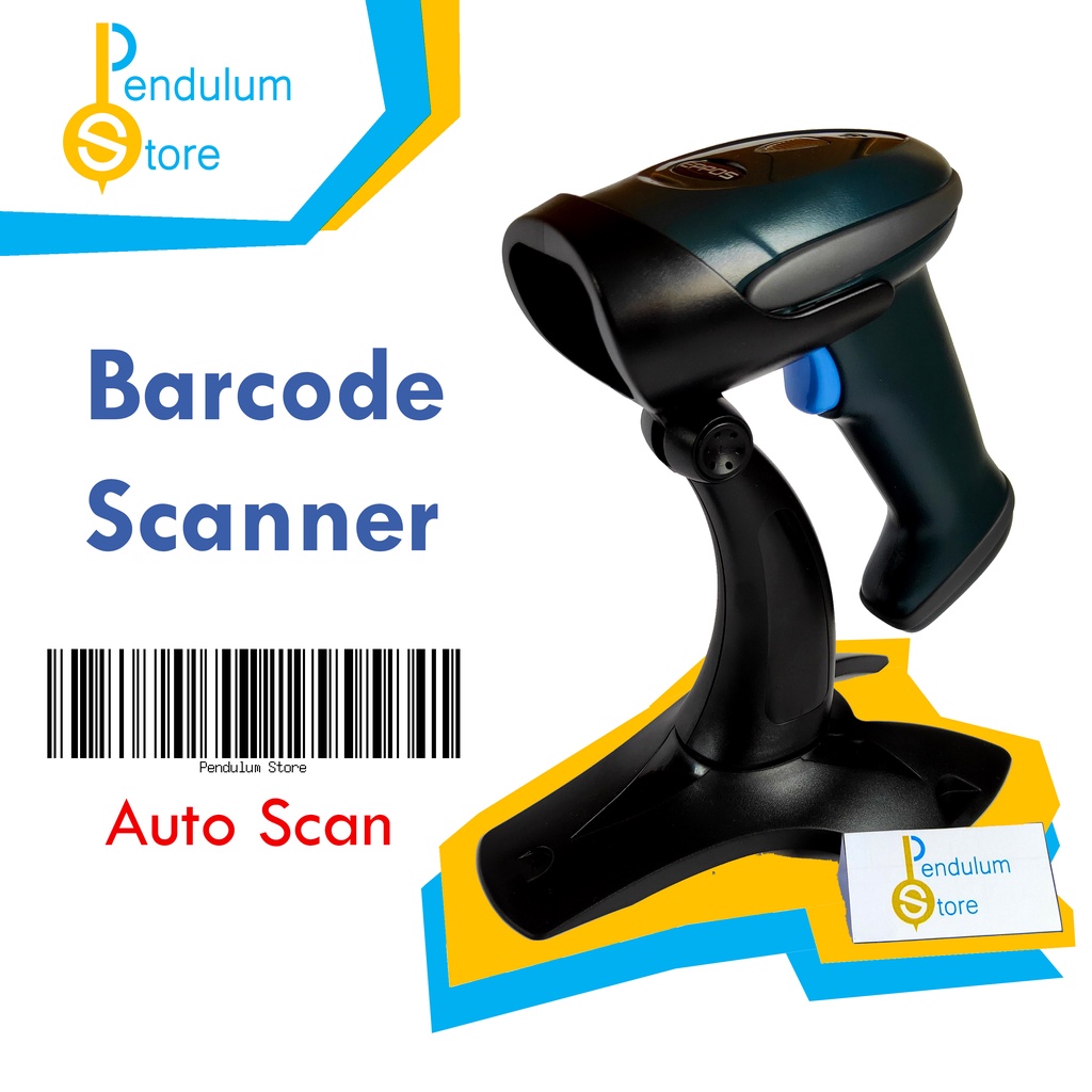 Jual LASER BARCODE SCANNER EPPOS EP1808A with Stand -036 | Shopee Indonesia