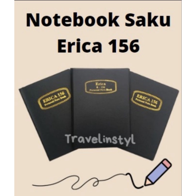 Jual Buku Saku Notes Mini Notebook Saku Notebook Mini Erica 156 ...