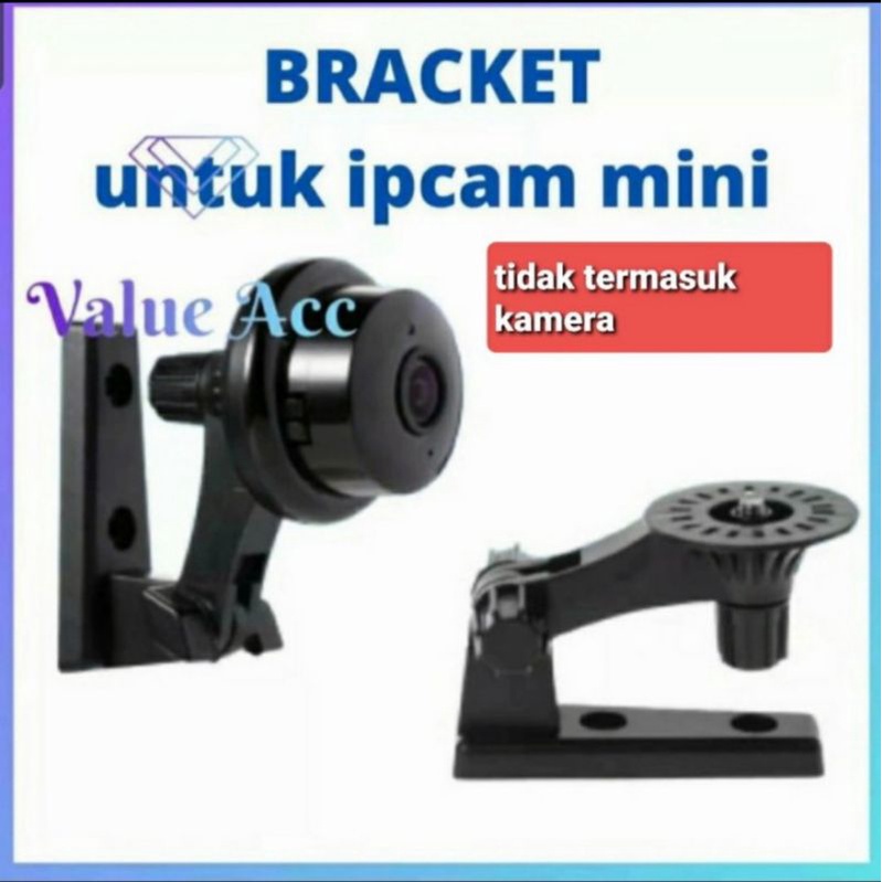 Jual Bracket untuk CCTV IP Camera Dudukan Kamera 180° Wall Mount Camera ...