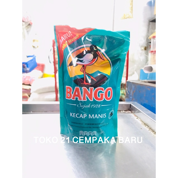 Jual Bango Kecap Manis Refill 720gr 520 ml | Kecap Bango Murah Promo ...