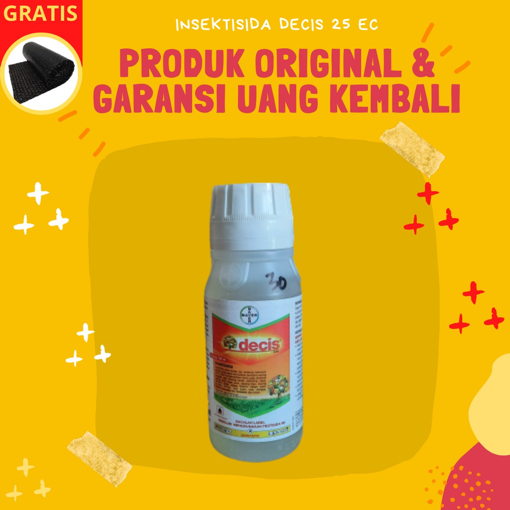 Jual Insektisida Hama Ulat Semut Serangga Decis 25 EC 100 ml | Shopee ...