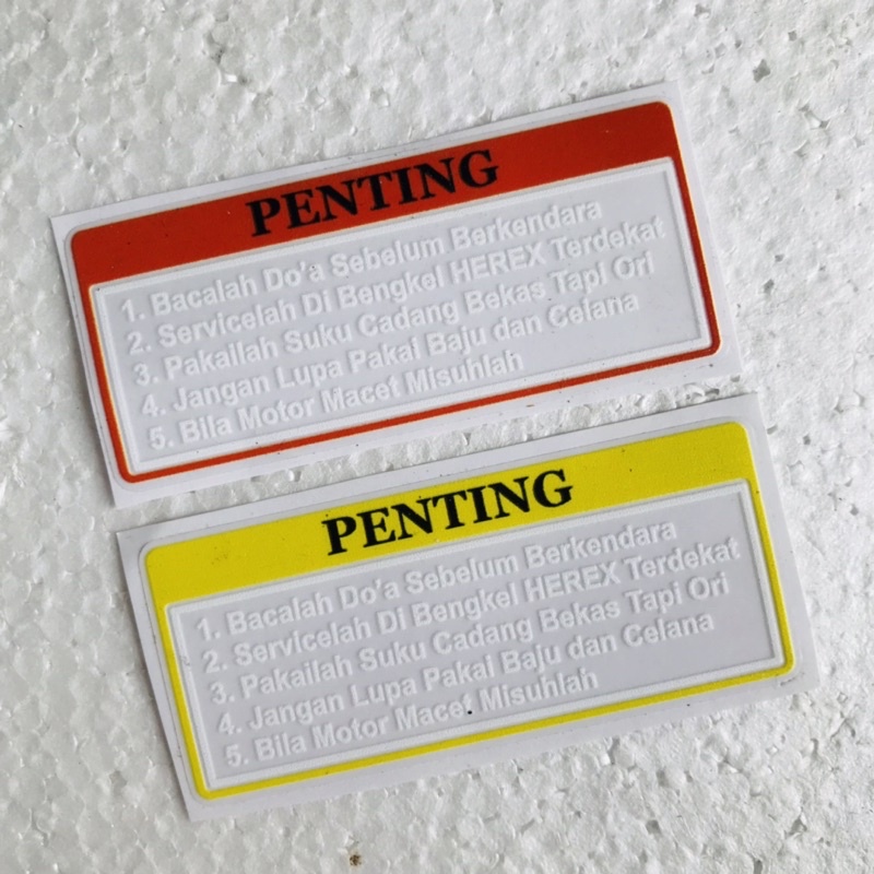 Jual Sticker Penting bahan Transparan UV | Shopee Indonesia
