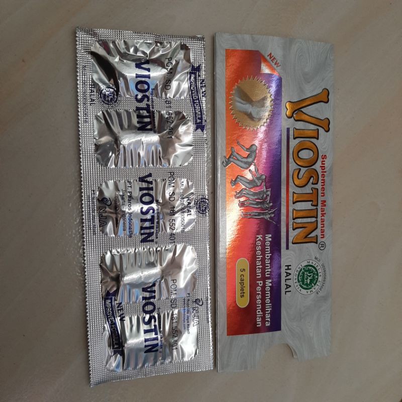 Jual Viostin DS strip isi 5 kapsul | Shopee Indonesia