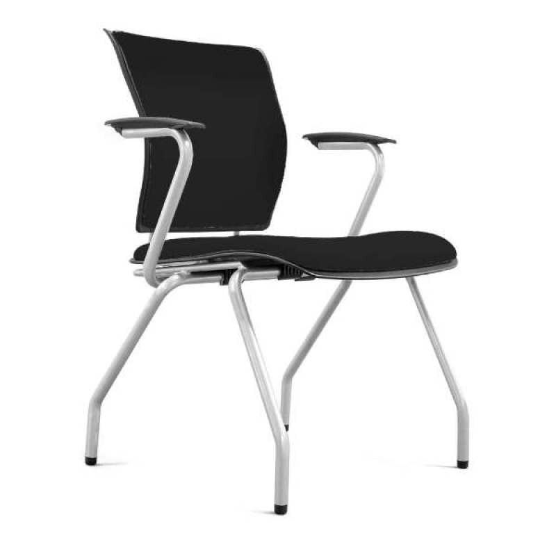Jual BRISTOL KLEIBER 4-legged stacking chair Black | Shopee Indonesia