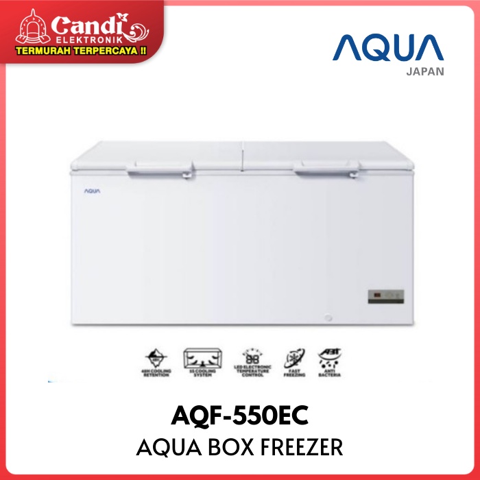 Jual AQUA Chest Box Freezer 519 Liter Eco Friendly Fast Freezing AQF ...
