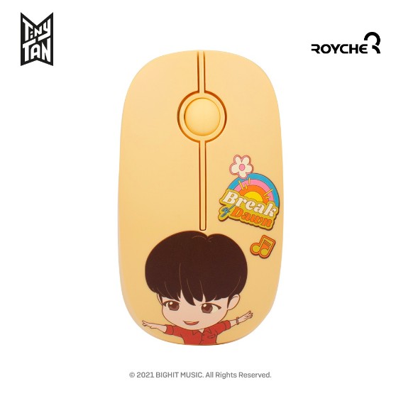 Jual BTS TINYTAN DYNAMITE X ROYCHE MOUSE WIRELESS OFFICIAL FROM KOREA ...