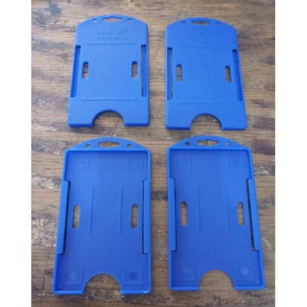 Jual SH ID CARD NAME TAG CARD HOLDER DOFF WARNA BIRU SDFD354154 ...