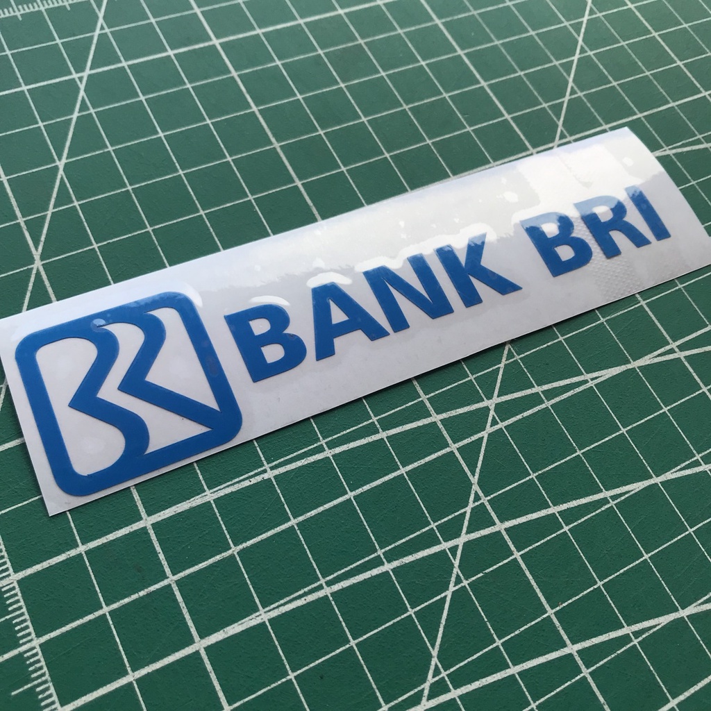 Jual bri memanjang logo cutting stiker | Shopee Indonesia