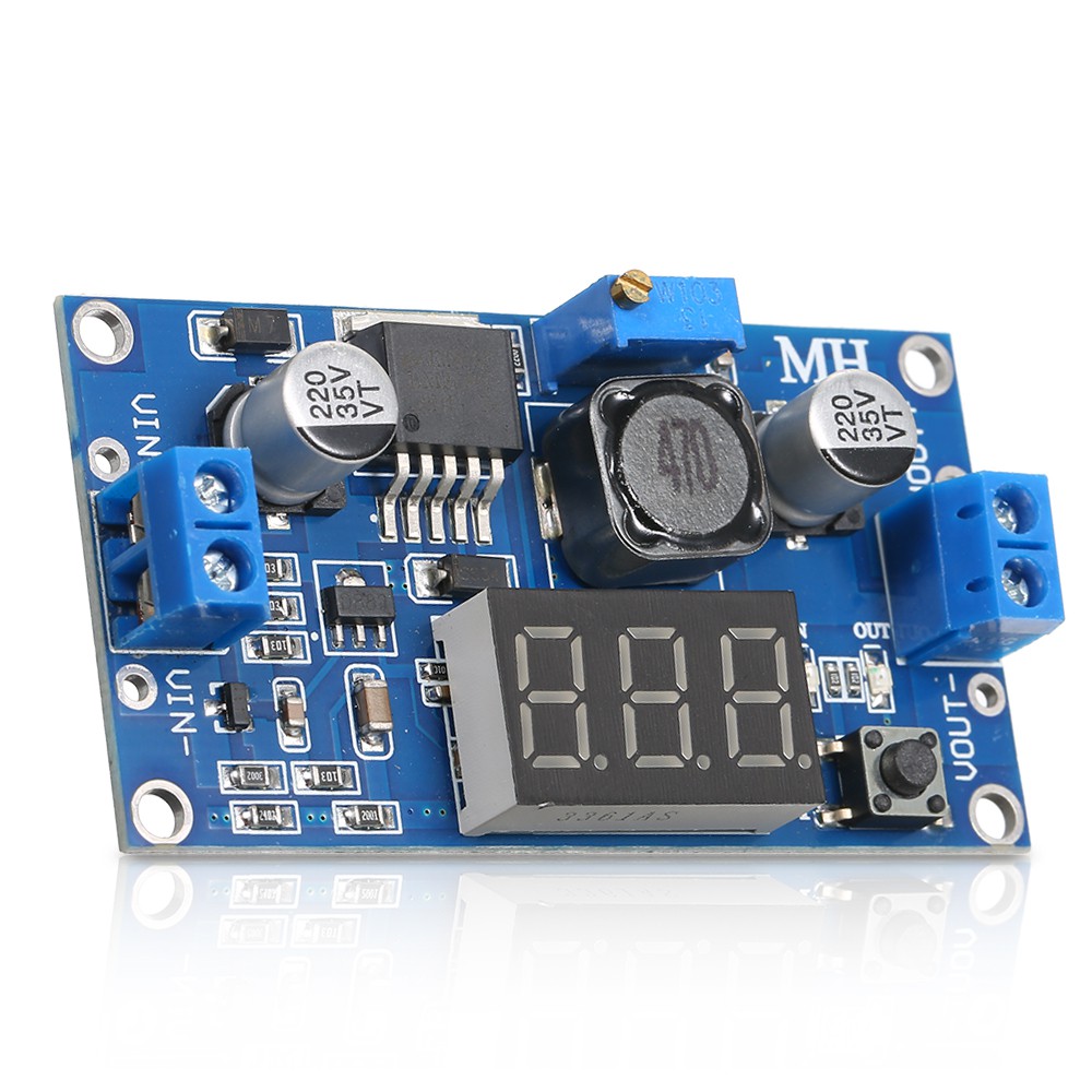 Jual IMPORT LM2596 Step-Down Power Voltage Converter Module 2A ...
