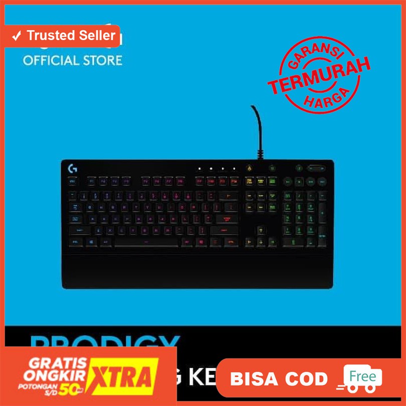 Jual Logitech G213 Prodigy RGB Gaming Keyboard MURAH | Shopee Indonesia