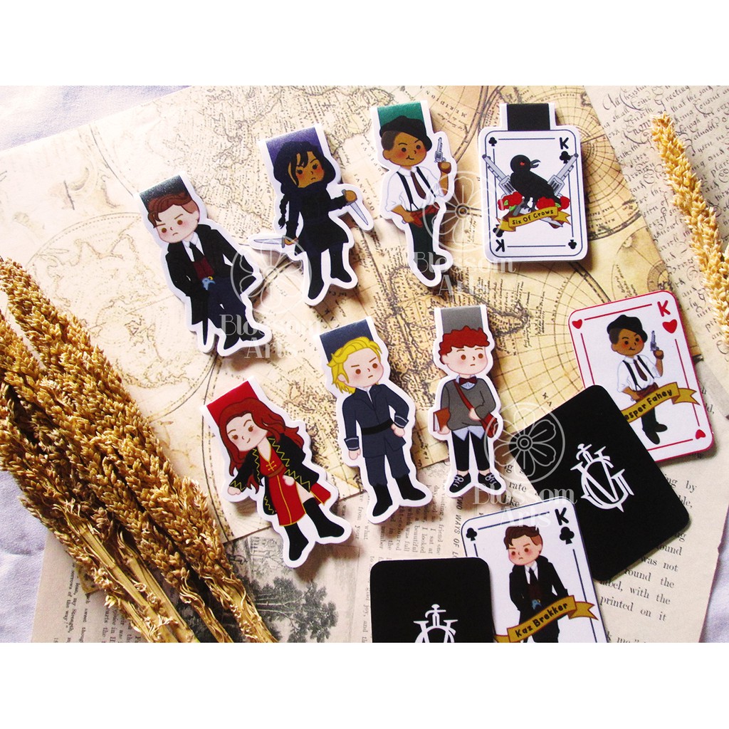 Jual Six Of Crows Bookmark Magnetic | Shopee Indonesia