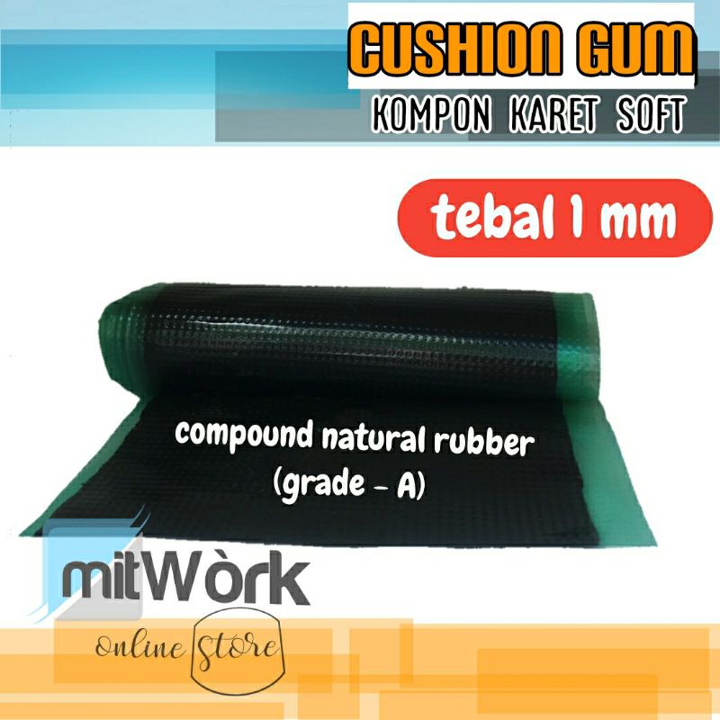 Jual Cushion Gum - Soft Rubber (grade-A) 200 gr | Shopee Indonesia