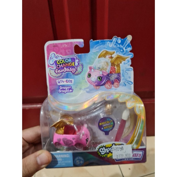 Jual shopkins cutie cars color change fantasy sneaky flyer, genie ...