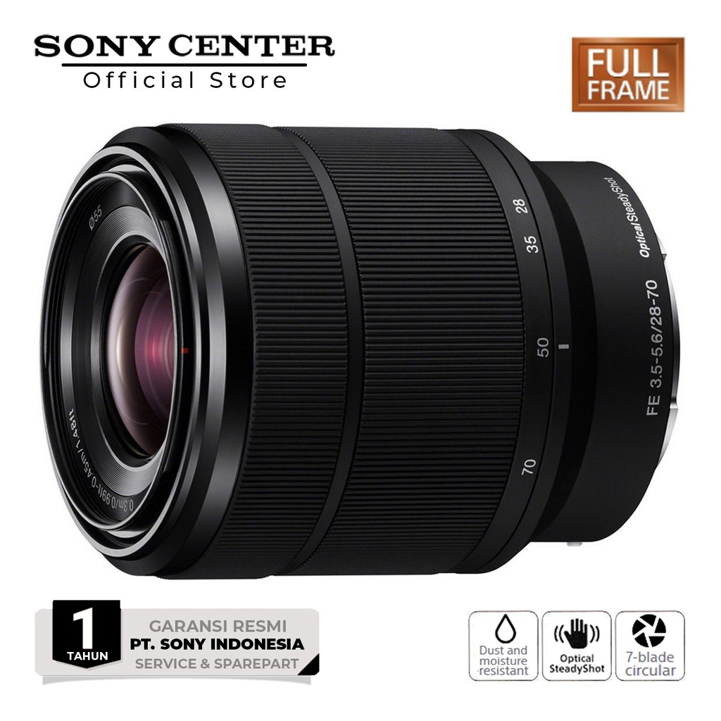 Jual SONY FE 28-70mm f/3.5-5.6 OSS LENS FULL FRAME / SEL2870 | Shopee ...