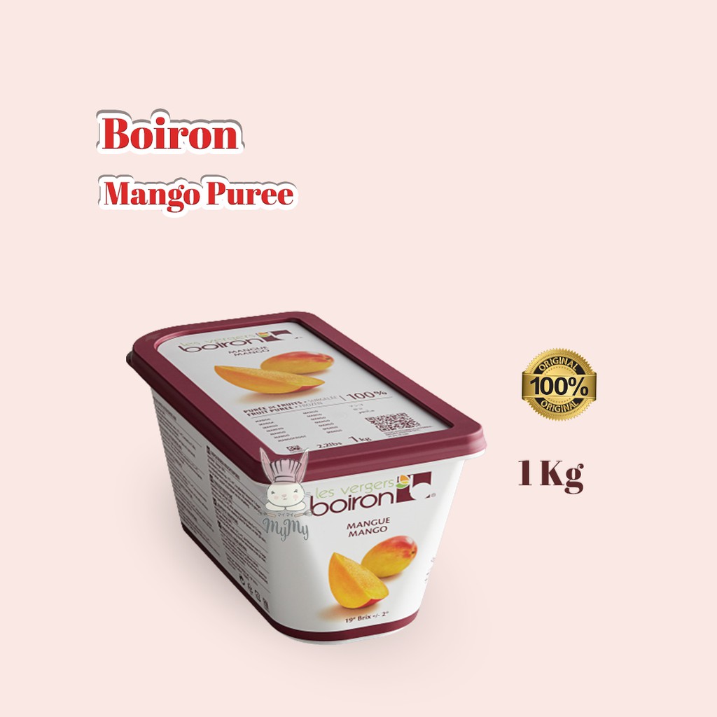 Jual Boiron Fruit Puree Mango 1 Kilogram | Shopee Indonesia
