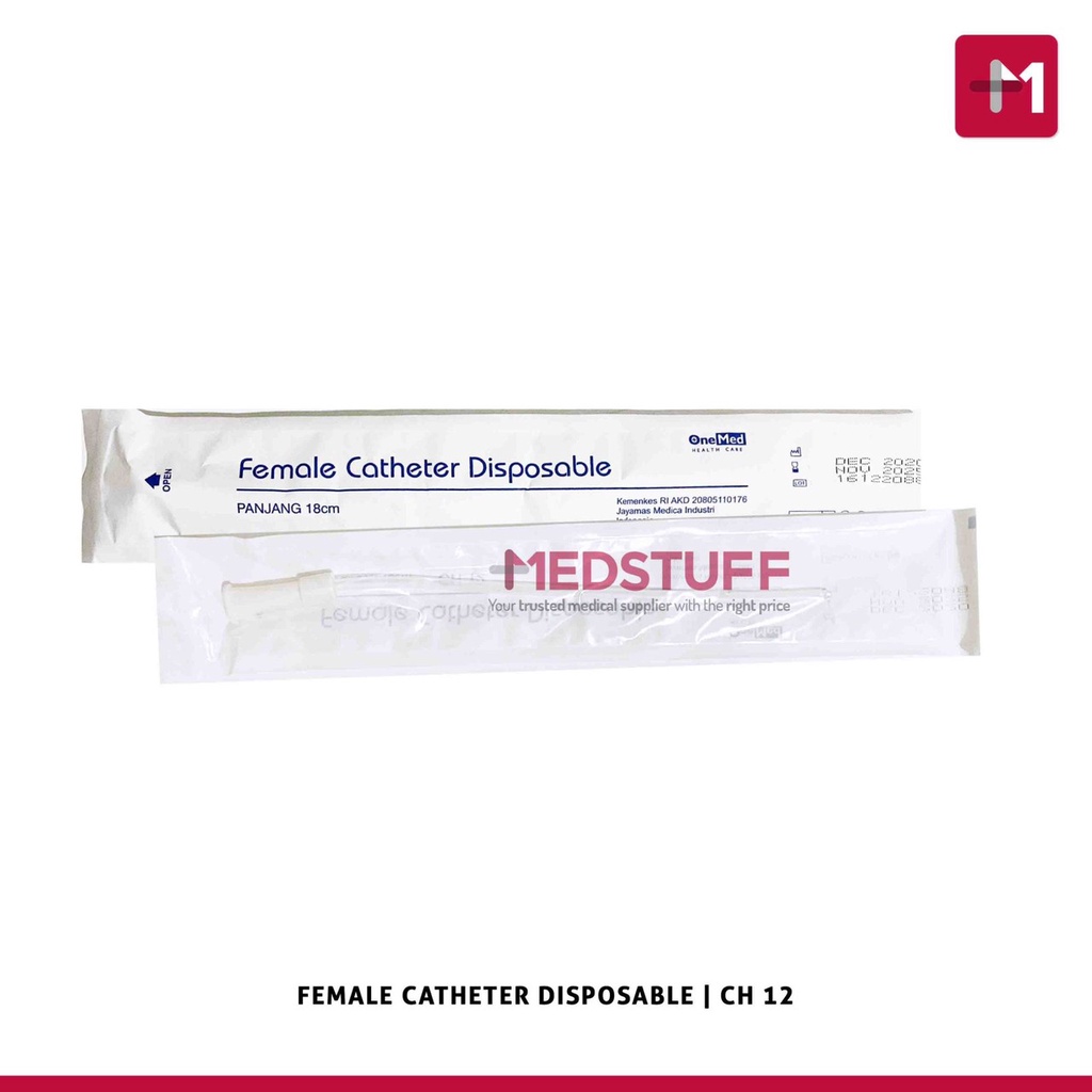 Jual Female Catheter Disposable Onemed Urin Kateter | Shopee Indonesia