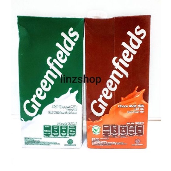 Jual Susu greenfield 1 liter (per box) | Shopee Indonesia