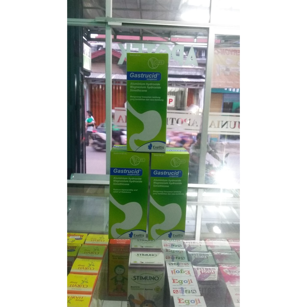 Jual Gastrucid Syrup 60 ml - Obat Maag dan Kembung | Shopee Indonesia