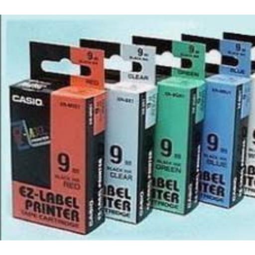 Jual Label Printer Casio 9 mm - Refill EZ Label Tape | Shopee Indonesia