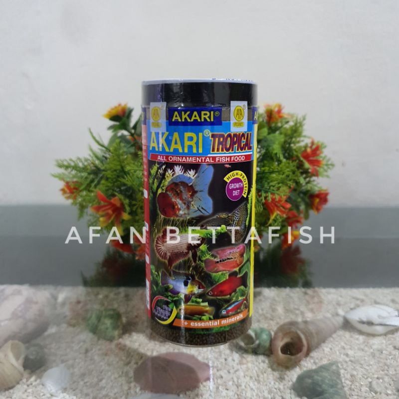 Jual Akari Tropical Makanan Pelet Ikan Hias 100gr / All Ornamental Fish ...