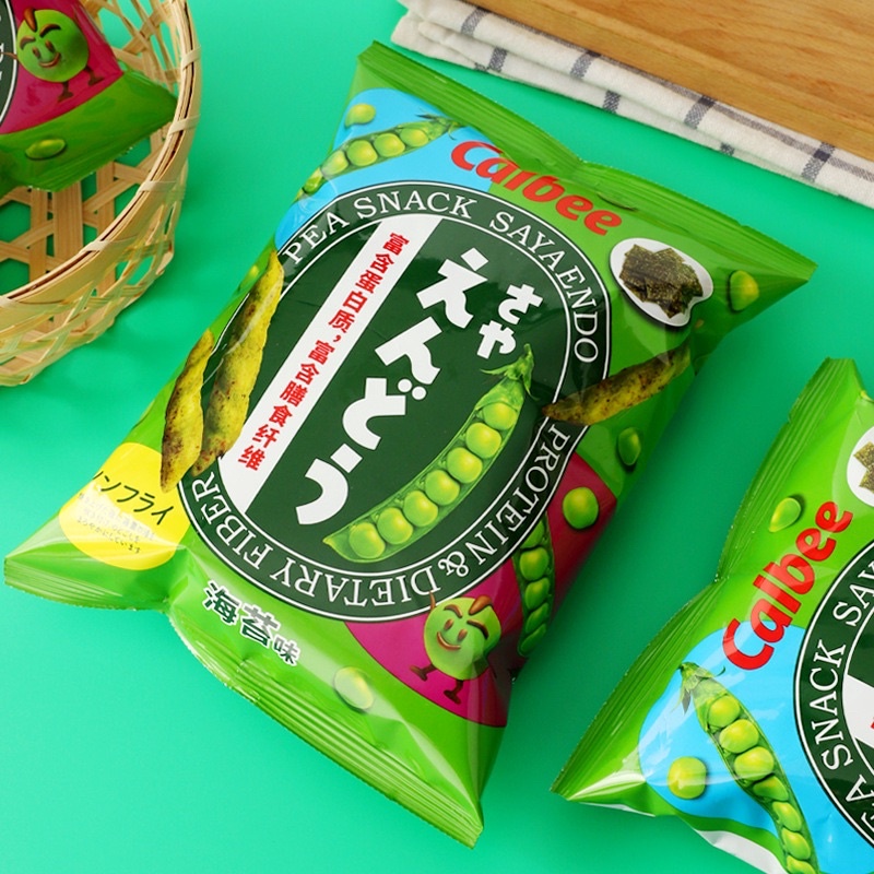 Jual Calbee Sayaendo Pea Snack Thailand 64 gr | Shopee Indonesia