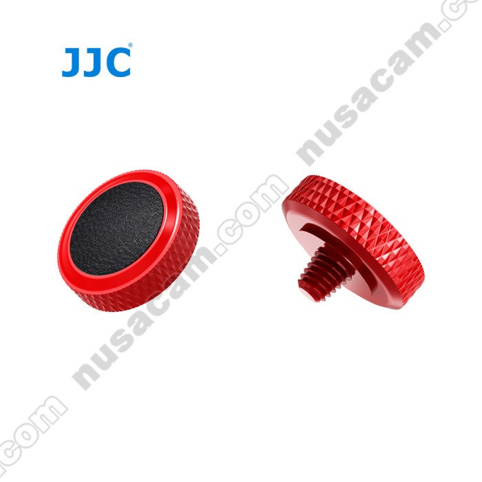 Jual Soft Release Shutter Button Cekung Concave Original JJC Black Red | Shopee Indonesia