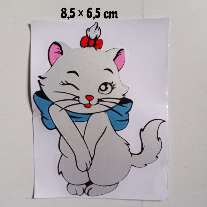 Jual Sticker Cutting Gambar Kartun Hello Kitty Kucing Marie stitch ...