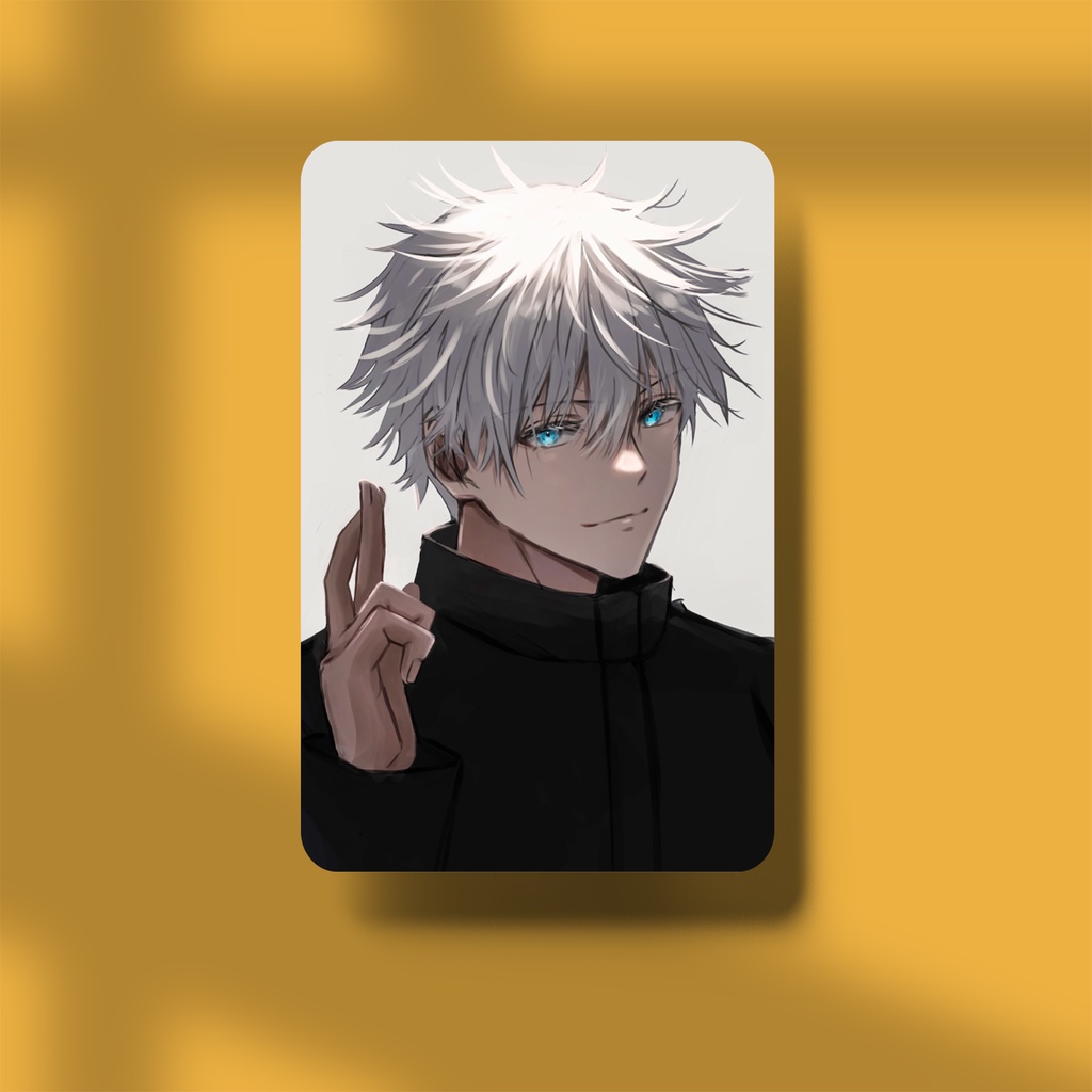 Jual Photocard Gojo Satoru Jujutsu Kaisen | Photocard Anime Character ...