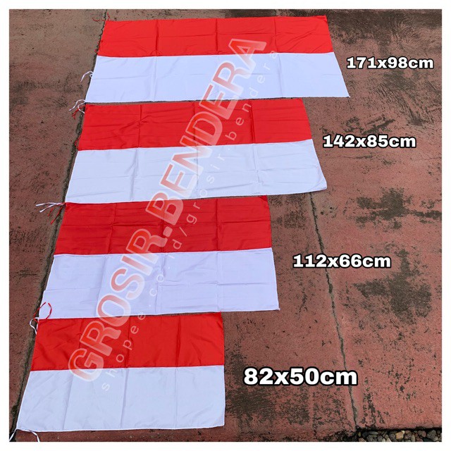 Jual BENDERA MERAH PUTIH DENGAN BERBAGAI MACAM UKURAN | Shopee Indonesia