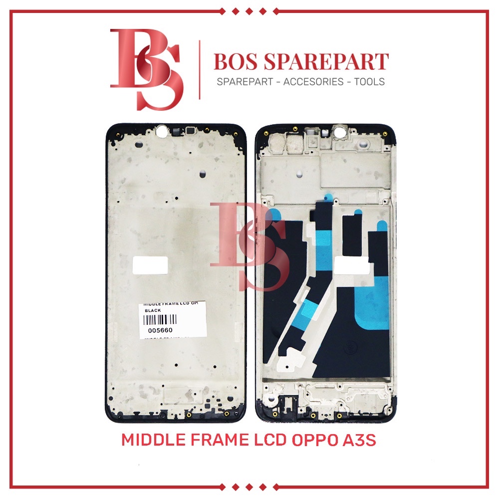 Jual FRAME OPPO A3S / A5 / CPH1803 / FRAME BEZZEL TULANG TENGAH | Shopee Indonesia