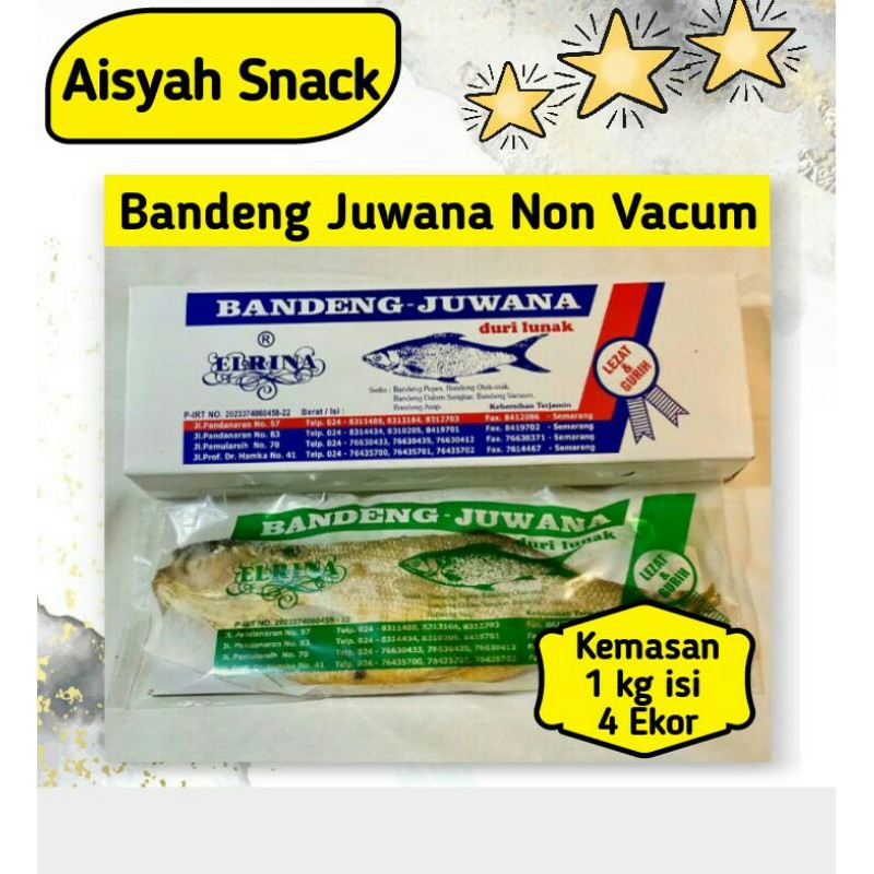 Jual Bandeng Juwana Elrina Non Vacum 1 Kg Isi 4 Ekor | Shopee Indonesia