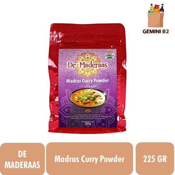 Jual De Maderaas Madras Curry Powder 225GR | Shopee Indonesia