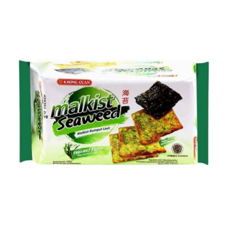 Jual Khong Guan Malkist Crackers/Abon/Cokelat/Seaweed/Kornet/Krekers ...