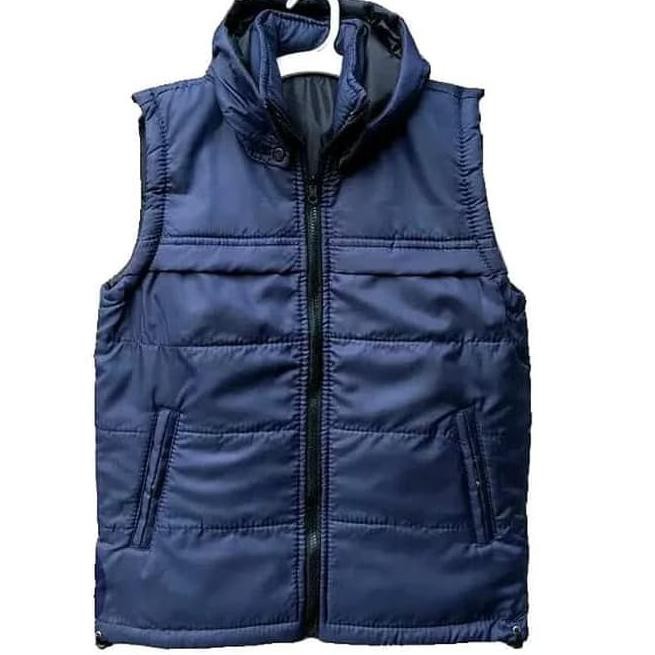 Jual Jaket Rompi Pria / Rompi Parasut Hoodie / Vest Hoodie / Rompi ...