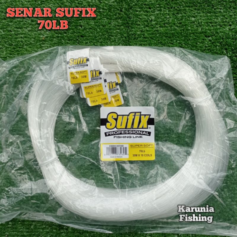 Jual Senar pancing Sufix rangkaian / leader 0,75mm 70lb | Shopee Indonesia