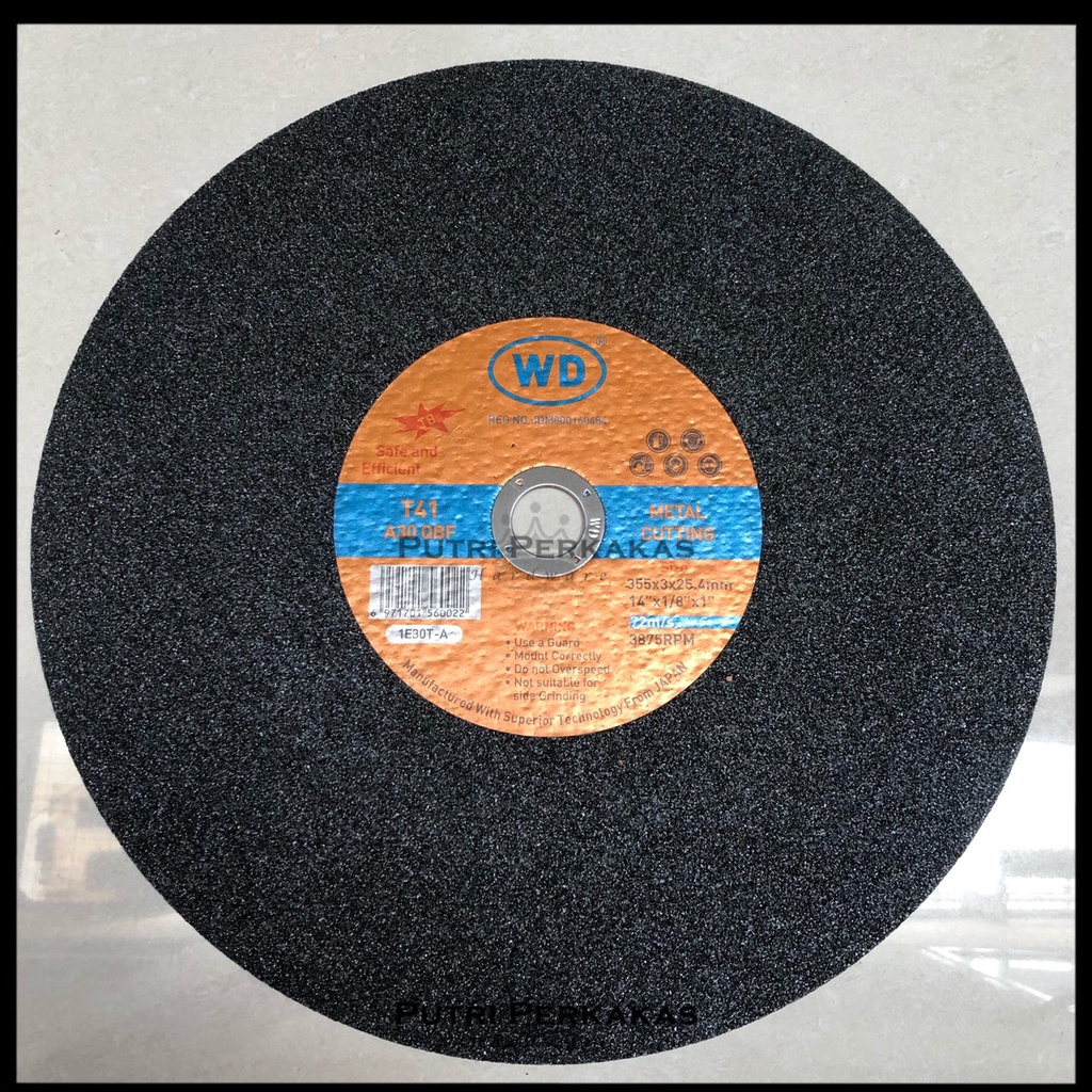 Jual Batu Potong 14 inch WD (BESAR) | Batu Gerinda Potong ORIGINAL ...