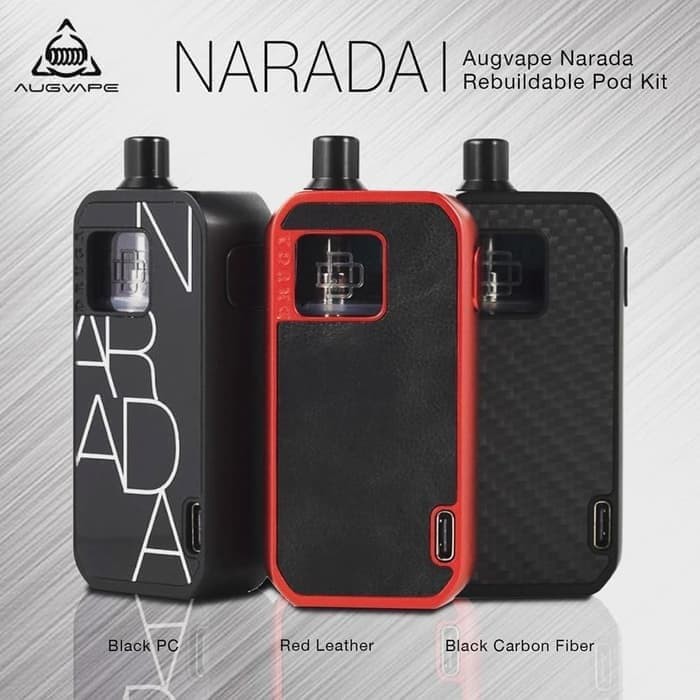 Jual DRUGA NARADA AIO POD KIT 1100MAH AUTHENTIC BY AUGVAPE VAPORIZER ...