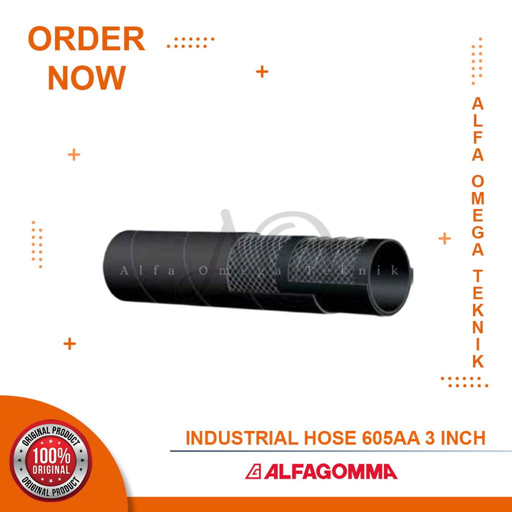 Jual SELANG ALFAGOMMA 605AA 3 INCH OIL SUCTION DELIVERY HOSE RUBBER OSD ...