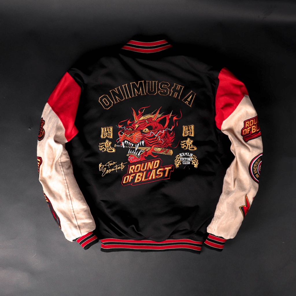 Jual KREMLIN Varsity Jacket - Onimusha | Shopee Indonesia