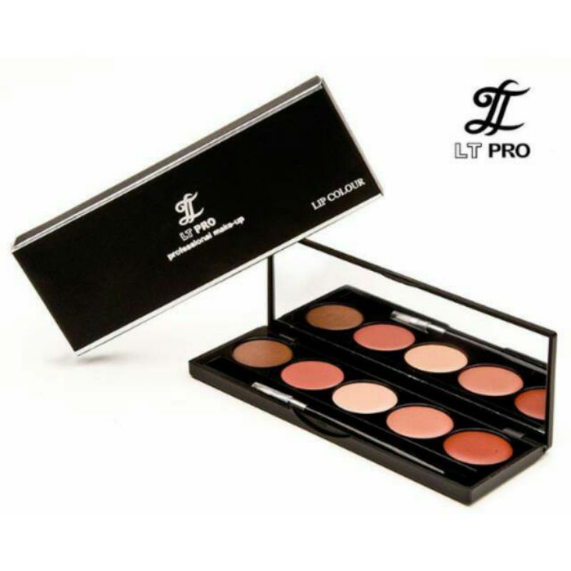 Jual LT PRO Lip Color Palette 5 Warna Natural 02 | Shopee Indonesia