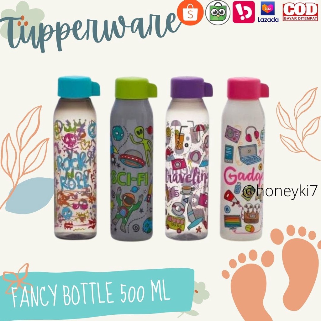 Jual Tupperware Fancy Bottle 500 ml | Shopee Indonesia
