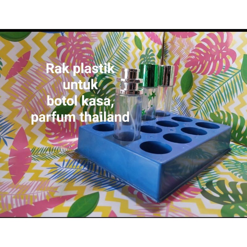 Jual rak plastik untuk botol kasa parfum thailand | Shopee Indonesia